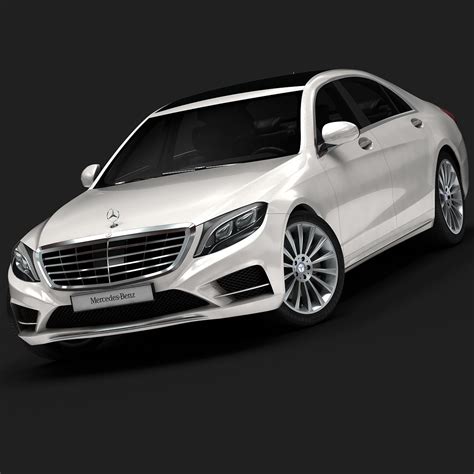 2014 Mercedes Benz S Class Low Interior 3d Model 79 Ma 3ds C4d