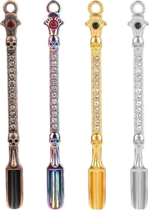 Set Van 4 Mini Lepels Metalen Schep Voor Kruiden Specerijen En