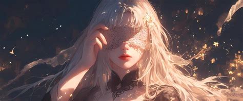 蒙眼 眼罩 动漫女孩 3440x1440带鱼屏壁纸图片编号339269 壁纸网