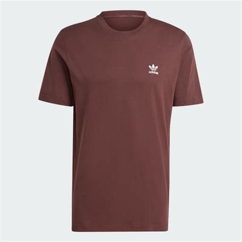 Adidas Trefoil Essentials Tee Brown Adidas Australia