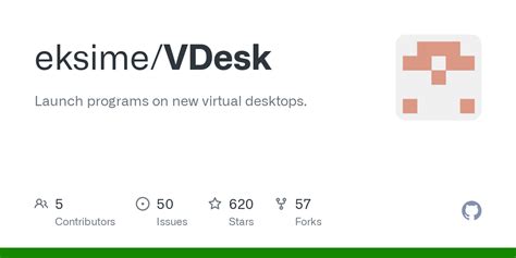 GitHub Eksime VDesk Launch Programs On New Virtual Desktops