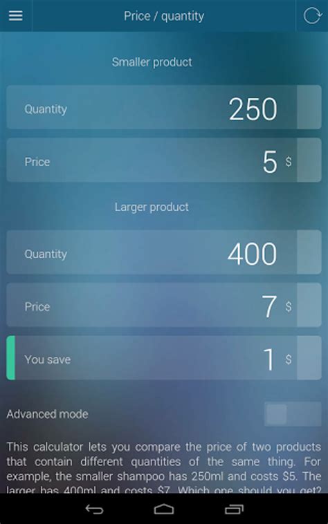 Percentage Calculator For Android Download