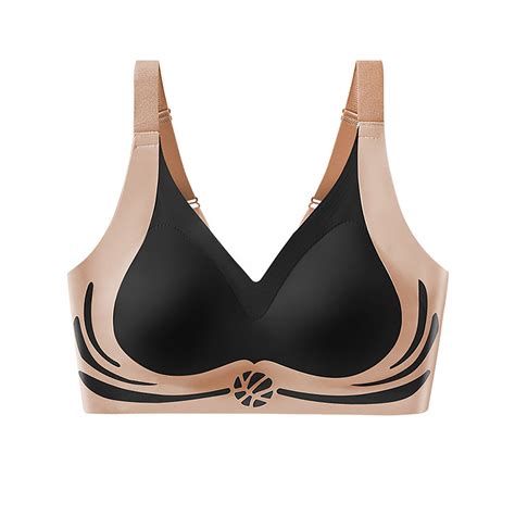 Breezora Plus Size Side Support Bra With Full Coverage Design Comfort Underwire Shaping Bust L