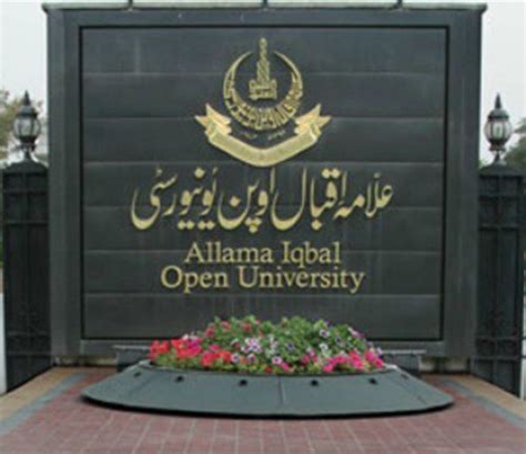 Allama Iqbal Open University Has Launched Over 80 Academic Programs Educationspk