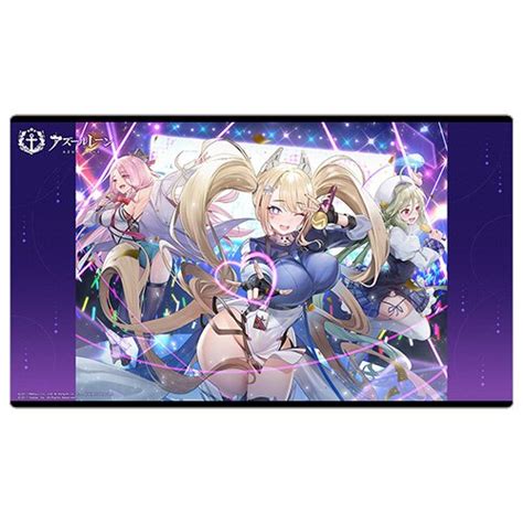 Azur Lane Rubber Mat Guam And Lexington And Comet Curtain Damashii Tokyo
