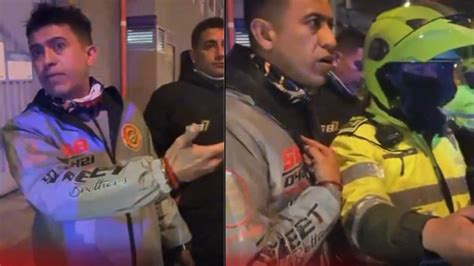 “no Sabe A Quién Paró” Concejal Julián Forero “fuchi” Protagoniza Discusión Con Policías Canal 1