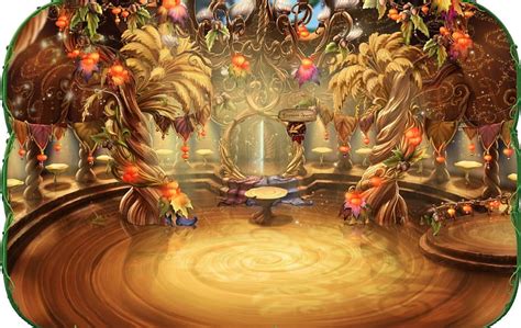 Pixie Hollow Tree Wallpaper