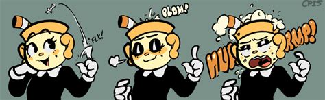 Rule 34 1girls 2022 Ambiguous Prey Burp Burping Cuphead Game Female Female Pred Flicking