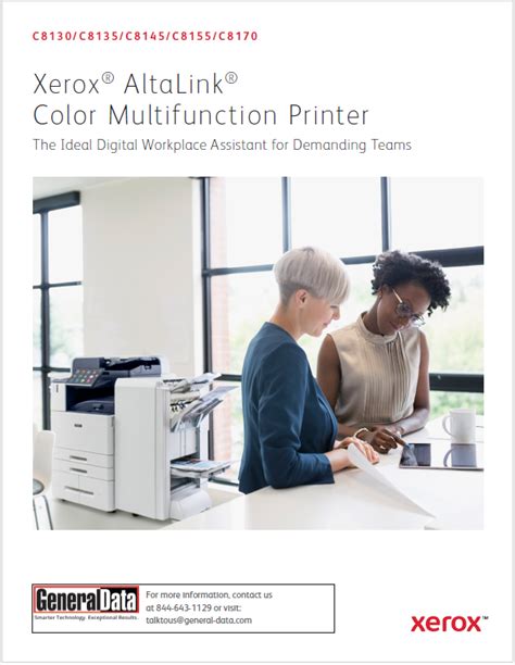 Xerox Altalink C8200 Multifunction Printer Product Brochure General
