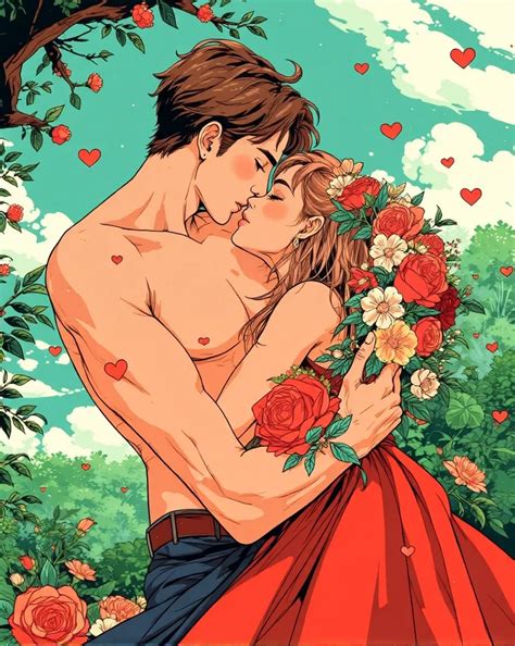 Gay Romance Comic Book Full Sheet Free Ai Photo Generator Starryai