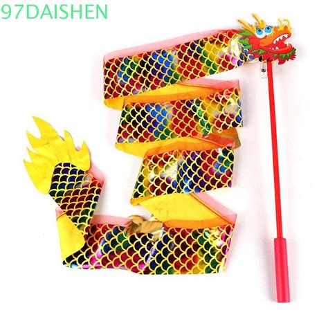 Daishen Luminous Dragon Dance Lantern Chinese Style Luminous Dragon Ribbon Dance Lantern