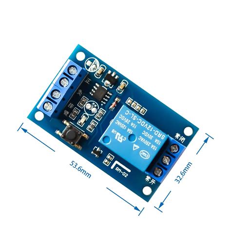 V Bond Bistable Relay Module Car Modification Switch One Key Start And Stop The Self Locking
