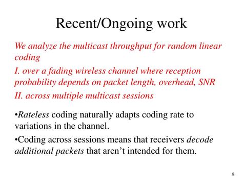 Ppt Cooperative Communications In Networks Random Coding For Wireless Multicast Powerpoint