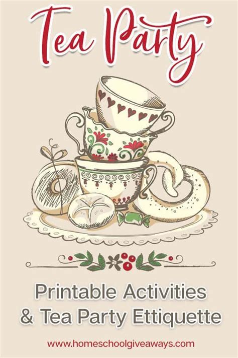 Tea Party Etiquette For Preschoolers At Shaun Williamson Blog