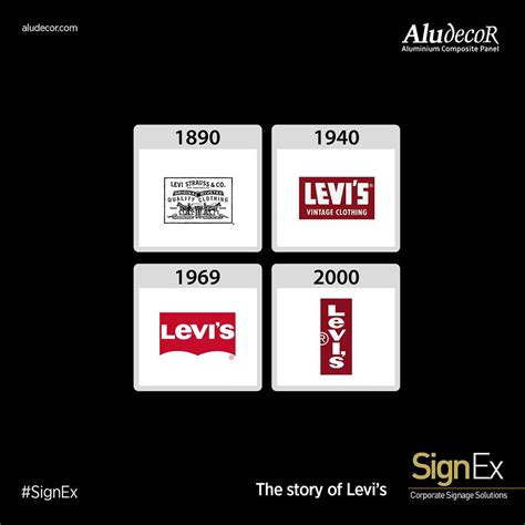 Signage Levis Levis First Logo Was Complex The Company Flickr