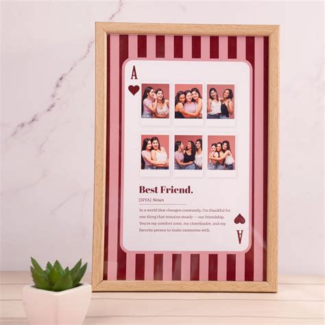 Personalized Bff Memory Frame T The Zappy Box