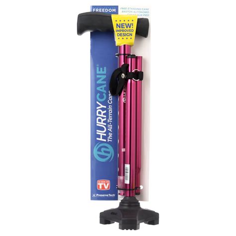 Hurrycane Freedom Edition Folding Cane Portable Walking Aid For