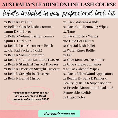 Beauty By Bella Ks Online Classic And Volume Lash Course