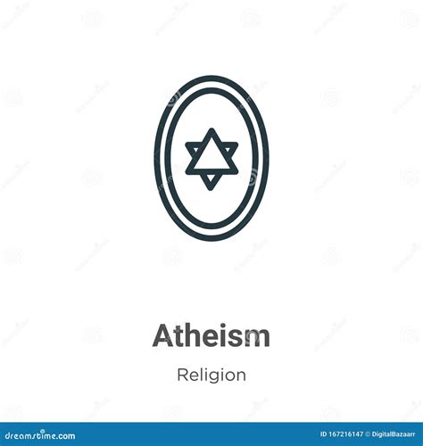 Atheism Concept Atheistic Worldview Absence Of Belief In The