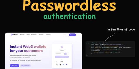 Passwordless Authentication Of The Users Rdevto