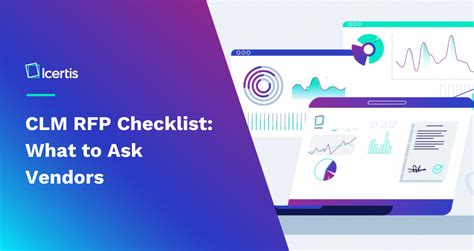 Clm Rfp Checklist What To Ask Vendors Icertis