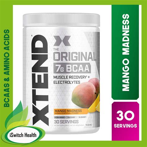 Scivation Xtend 30 Servings Mango Madness Shopee Philippines