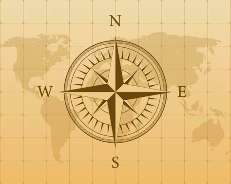 Map Compass Vector