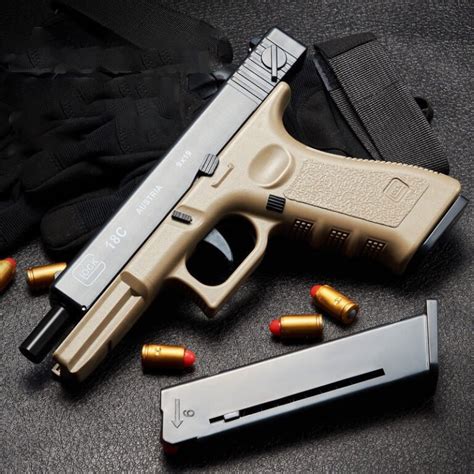 Automatic Shell Ejection Soft Bullet Pistol Maxmall