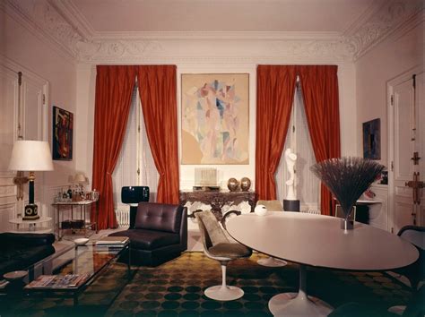 Lounge Of Georges Pompidou In Elysee Palace In Paris