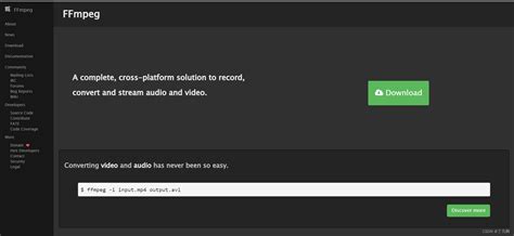 2、window下安装ffmpeg并实现将摄像头的流推流到srs windows使用ffmpeg推流到srs csdn博客