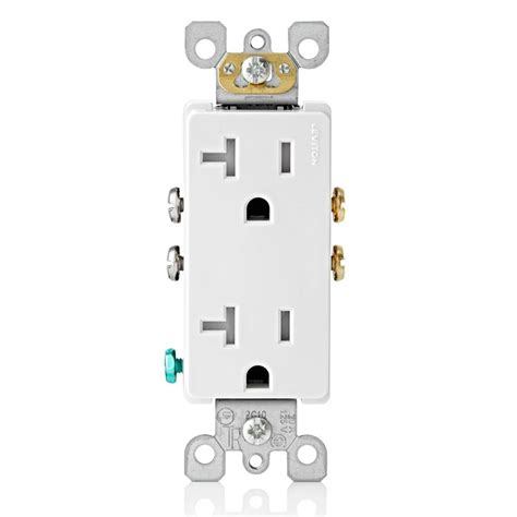 Leviton Decora Duplex Receptacle 20a Simply Retrofits