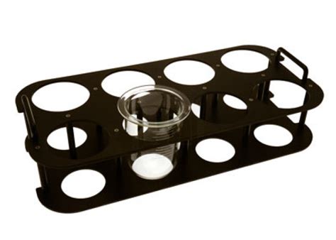 Tablet Dissolution Accessories Vessel Stand 8 Position