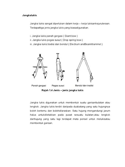Jangka Lukis In English Alan Hudson