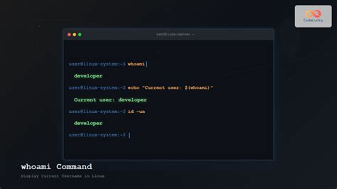 Id Command Linux Complete Guide To Display User And Group Ids Codelucky
