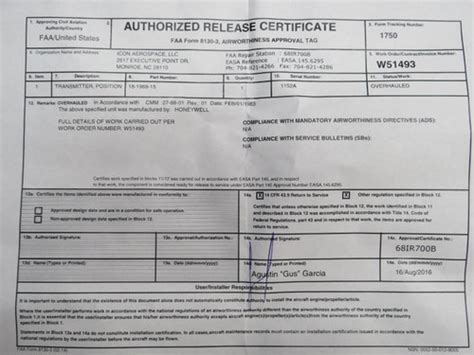 18 1969 15 Boeing Honeywell Slat Position Transmitter With 8130 3