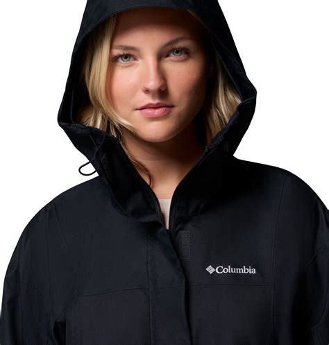 Columbia Womens Hikebound Ii Long Jacket Marks