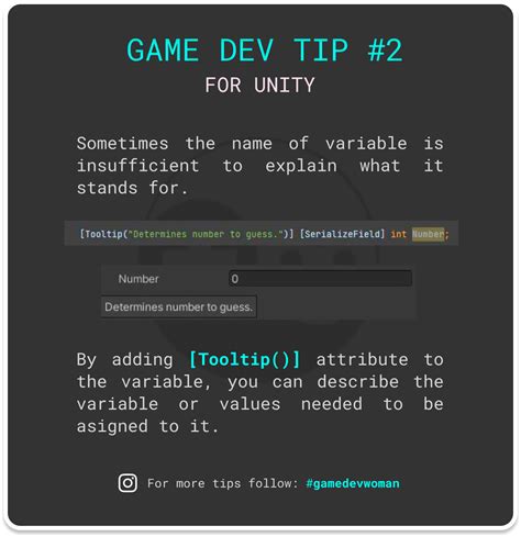 Use Tooltips Unity Tip R Unity Tutorials