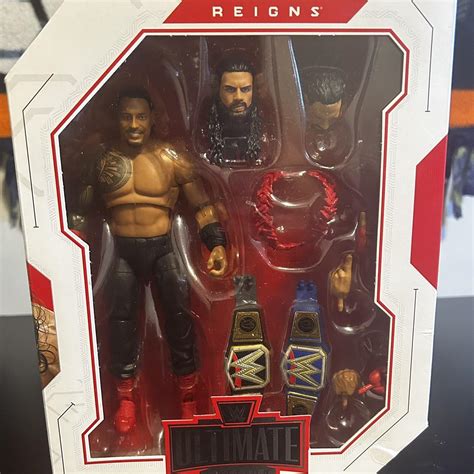 Roman Reigns Wwe Ultimate Edition 20 Boxed Figure Depop