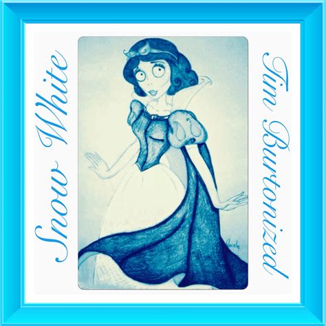 Tim Burton Snow White Disney Artwork Disney Artwork Snow White