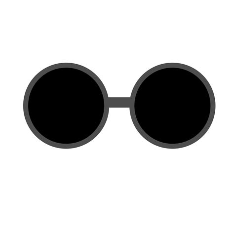 Black Goggles Vector Icon Black Spectacles 5017723 Vector Art At Vecteezy