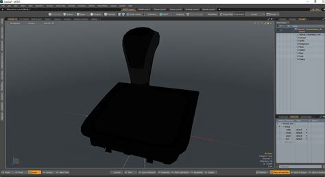 Manual Transmission Worn Shift Lever 3d Model 33 3ds Blend C4d
