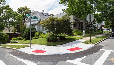 City Street Corner Sidewalk
