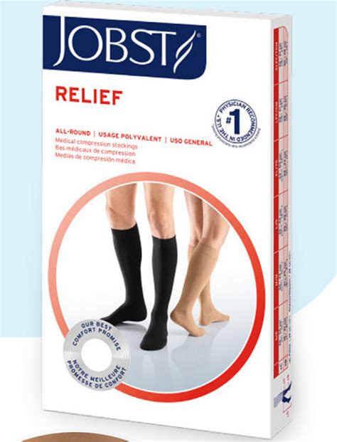 Jobst Relief Class 1 Knee High Trugrade Medical Supplies