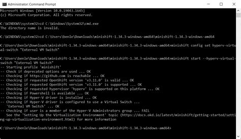 Windows Minishift Requires Me To Be A Member Of The Hyper V Administrators Group Yet Local