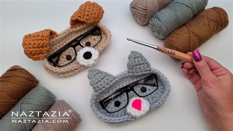 Crochet Glasses Holder Naztazia