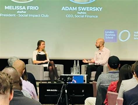 Adam Swersky On Linkedin Great To Join Social Impact Club London Business School For Their…
