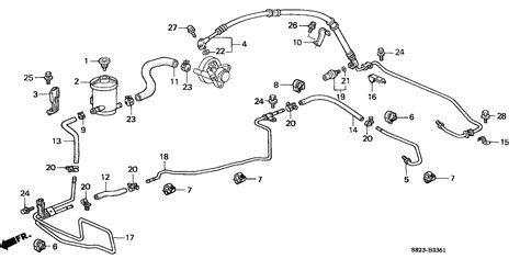 Honda Accord Hose Feed Lh 53713 S80 G01 Honda Parts Center