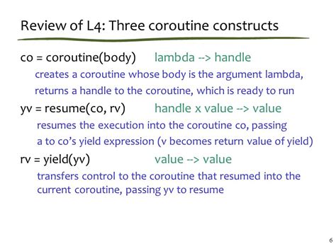 1 lecture 5 implementing coroutines compile ast to bytecode bytecode