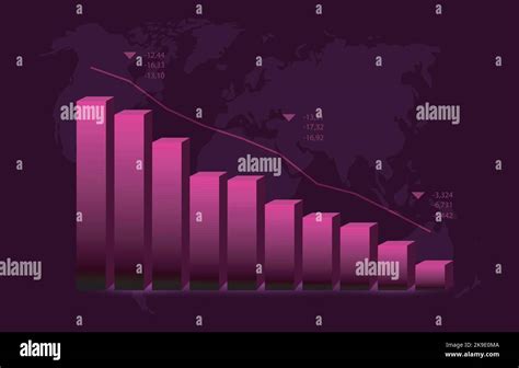 Global Economic Analysis Stock Vector Images Alamy