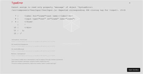 Complete Practice Project Forked Codesandbox